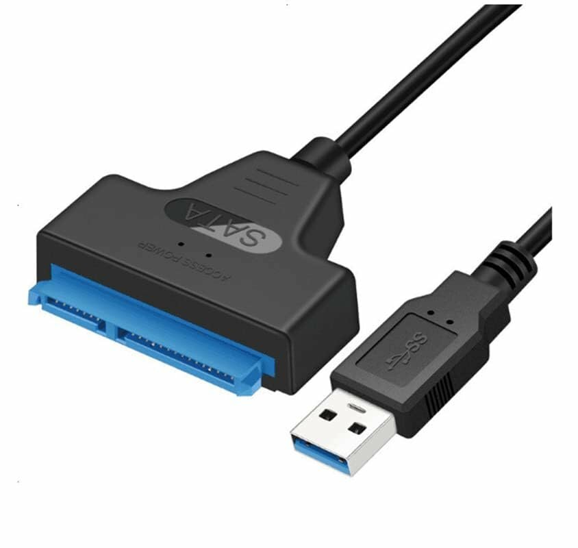 Кабель переходник адаптер USB 3.0 - SATA lll для HDD 2,5", SSD адаптер для внешнего жесткого диска