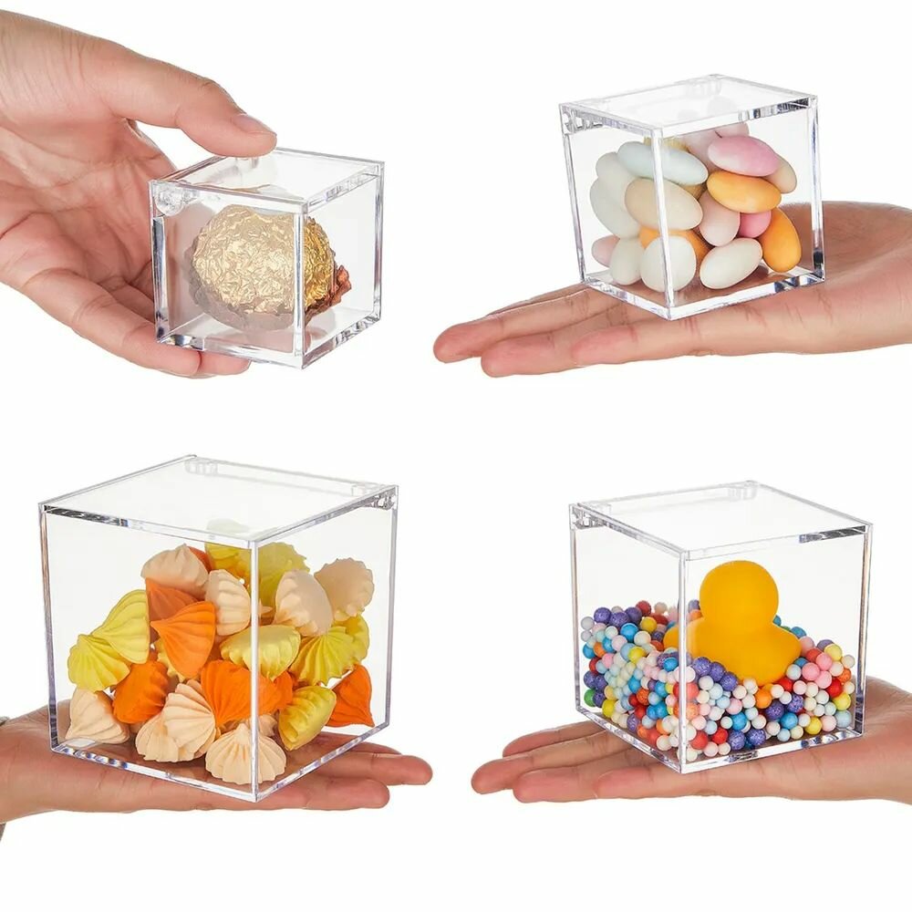 Прозрачная коробка для конфет