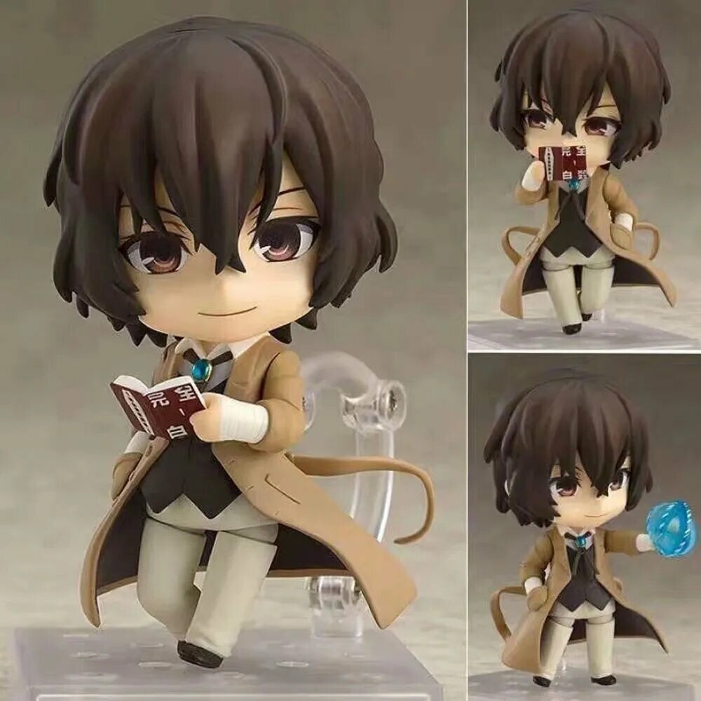 Фигурка Проза бродячих псов Осаму Дазай / Bungo Stray Dogs Osamu Dazai Подарки для болельщиков 10 см
