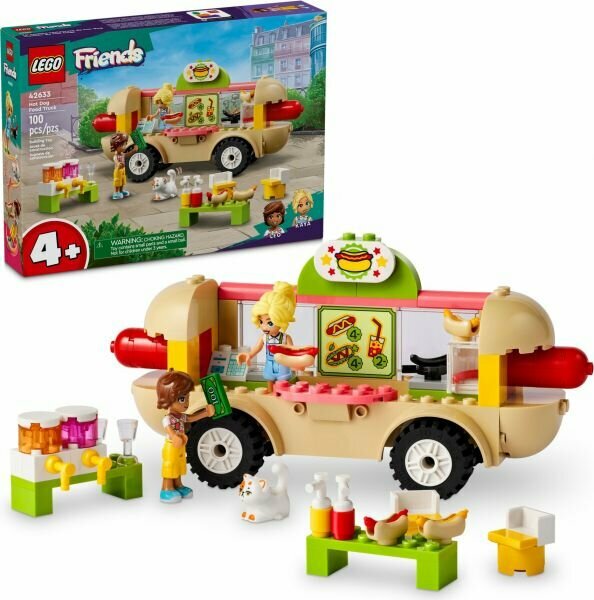Lego 42633 Friends Фургон с хот-догами