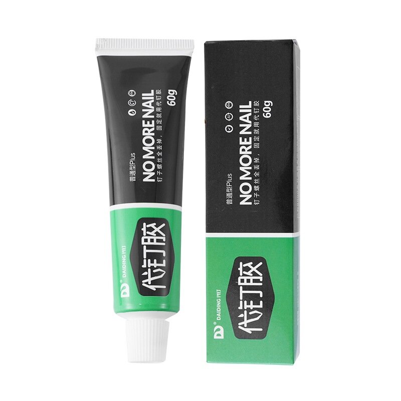 Универсальный клей без гвоздей для домашнего использования, сильный клей для настенной плитки, водонепроницаемый и влагостойкий клей для стеклянных дверей и окон