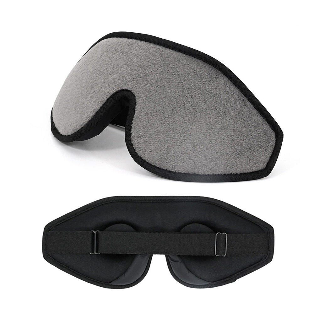 Горячая распродажа кросс-бордерной внешней торговли: большая плюшевая маска для глаз 3D, утолщенная маска для глаз для деловых поездок, отелей, сна и блокировки света