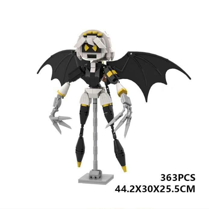 Конструктор детский игрушка MOC Фигурк Murder Drones Uzi Дроны-убийцы, Подарок на день рождения для мальчиков и девочек, Хэллоуин украшение