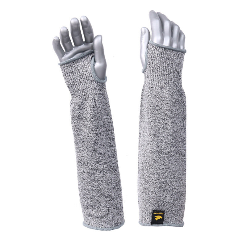 Рукава, устойчивые к порезам, защитные рукава HPPE, защитные рукава от порезов, антипрокольные, перчатки для защиты на строительных площадках, уровень A9, антицарапинные, антипорезные, износостойкие