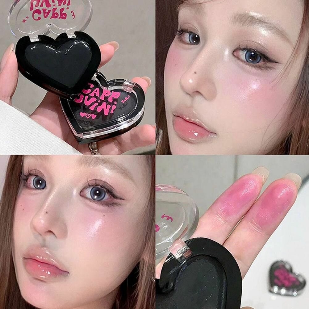 Крем-румяна Heart Shape Черный Изменение температуры