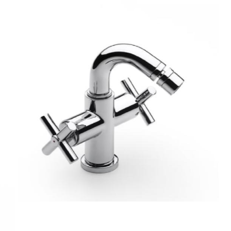 Смеситель Roca Loft для биде, с донным клапаном, латунь, хром глянец.