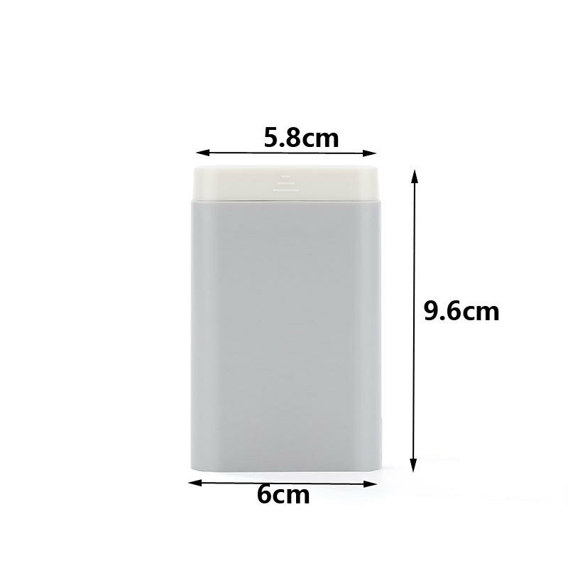 Портативная дорожная коробка для хранения витаминов на семь дней, герметичная влагозащитная коробка с отделениями для кросс-граничного использования