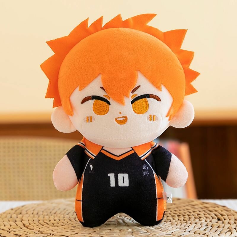 Плюшевый Пупс Шоуё Хината (Haikyuu!), Размер 20 см, Официальный Аниме с Униформой Шиманова