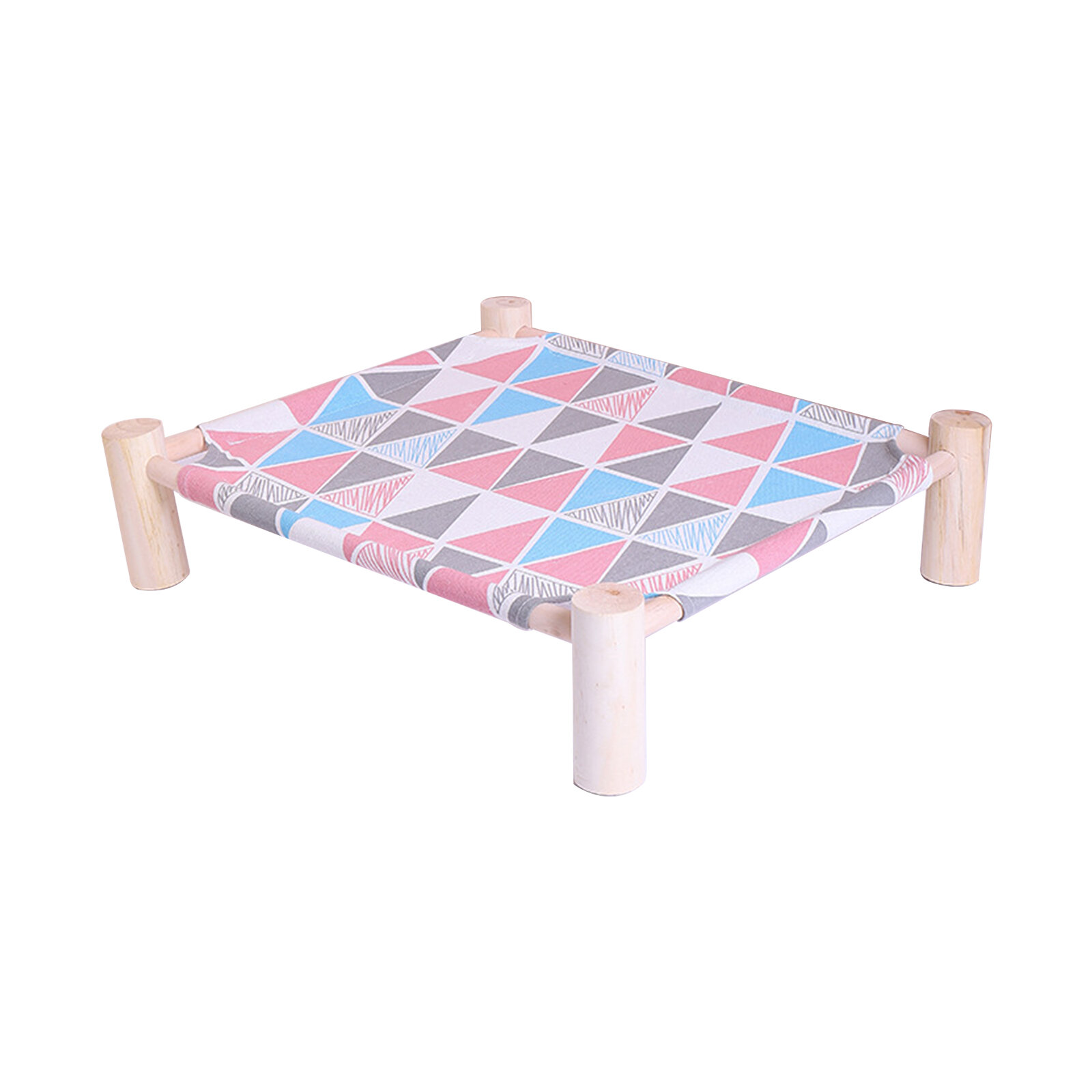 Коттедж для котов из дерева, Петовая кровать для сна, Дыхаемая, Разборная, Коттедж для котов, Петовая кровать для котов и маленьких собак, Цвет: Желтый, Серый, Синий, Розовый (Выбор), Материал: Ткань, Дерево, Размер упаковки: 53*9.8*8см, Вес упаковки: