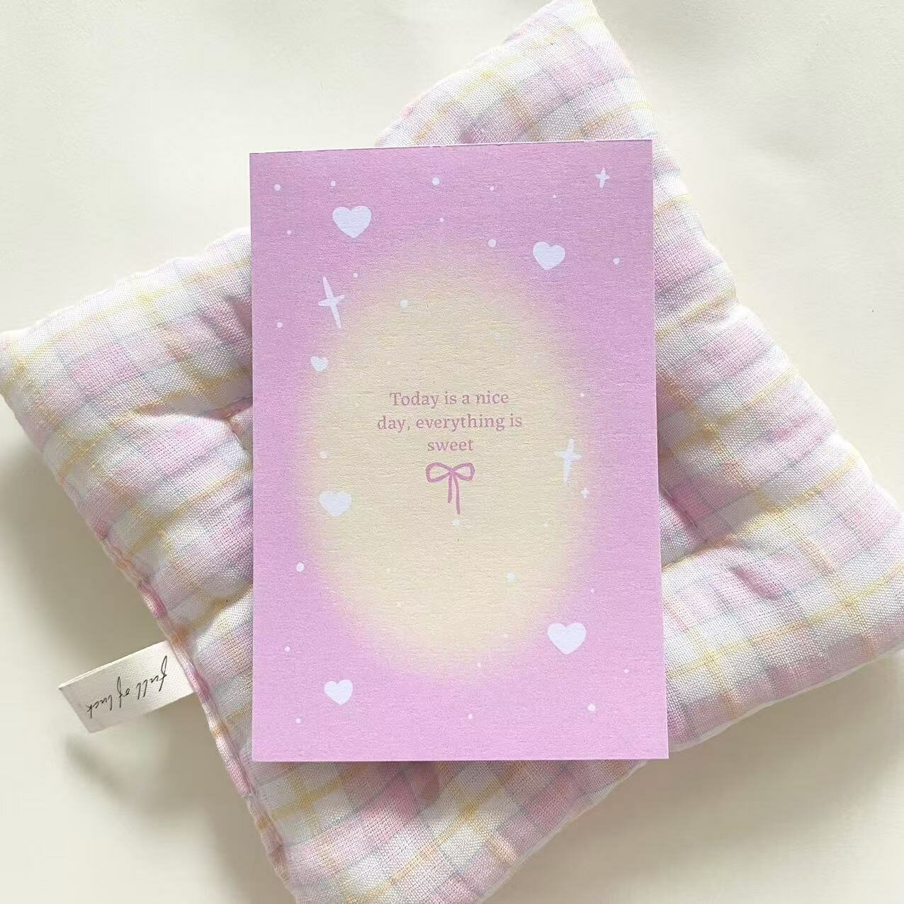 INS корейский стиль милый бантик простой блокнот для заметок нишевый высококачественный блокнот для сообщений студенческий дневник материал