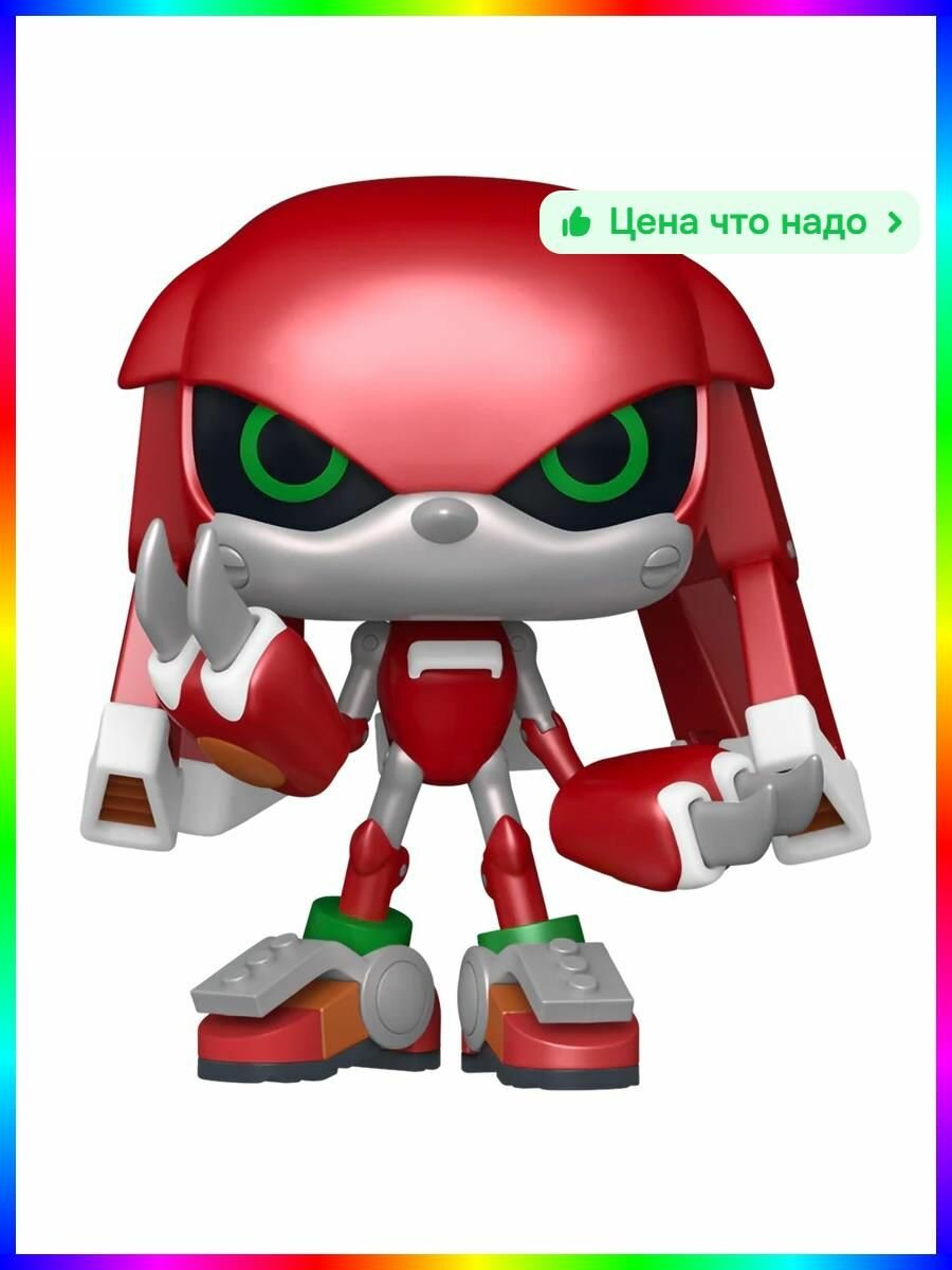 Фигурка Sonic the Hedgehog Metal Knuckles из винила-16 см, 16 см
