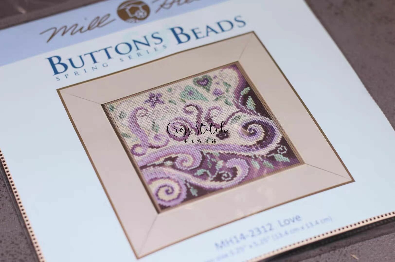 Керамическая пряжка Набор для вышивания Mill Hill MH142312