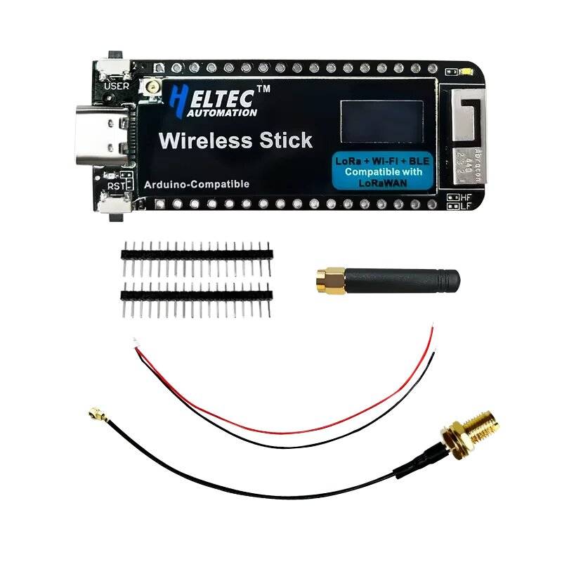 Heltec Meshtastic Series LoRa 32 V4 T114 комплект 433-510MHz, stick