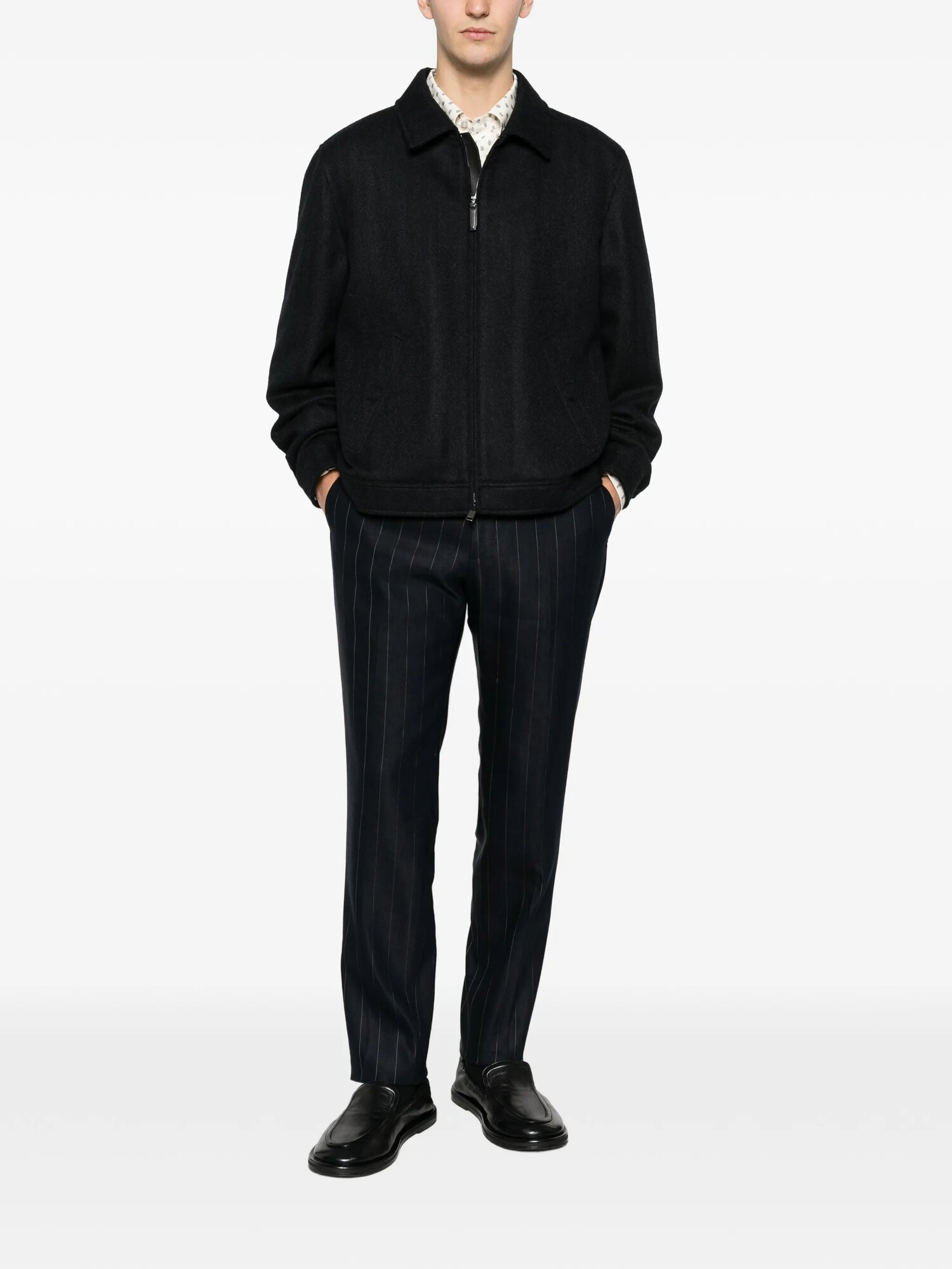 Куртка Brioni, размер L, black/black — фото 1