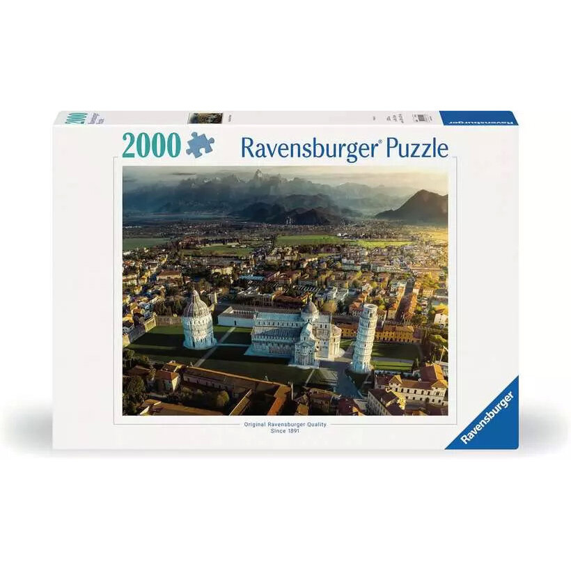 Пазл Ravensburger 2000 Пиза в Италии, арт.17113, классический
