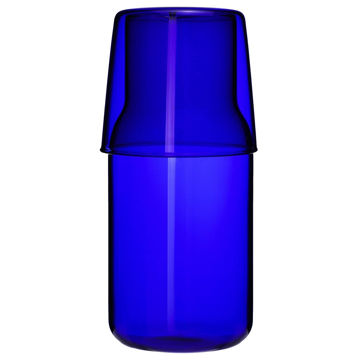 Стеклянный Чайник: 15 Унций Темно-Синий Термостойкий Боросиликат Высокая Вместимость Для Чайных Церемоний Чайник Со Стаканом - Идеален Для Дома И Офиса Чайник Для Заварки For Энтузиастов Чая И Подарков