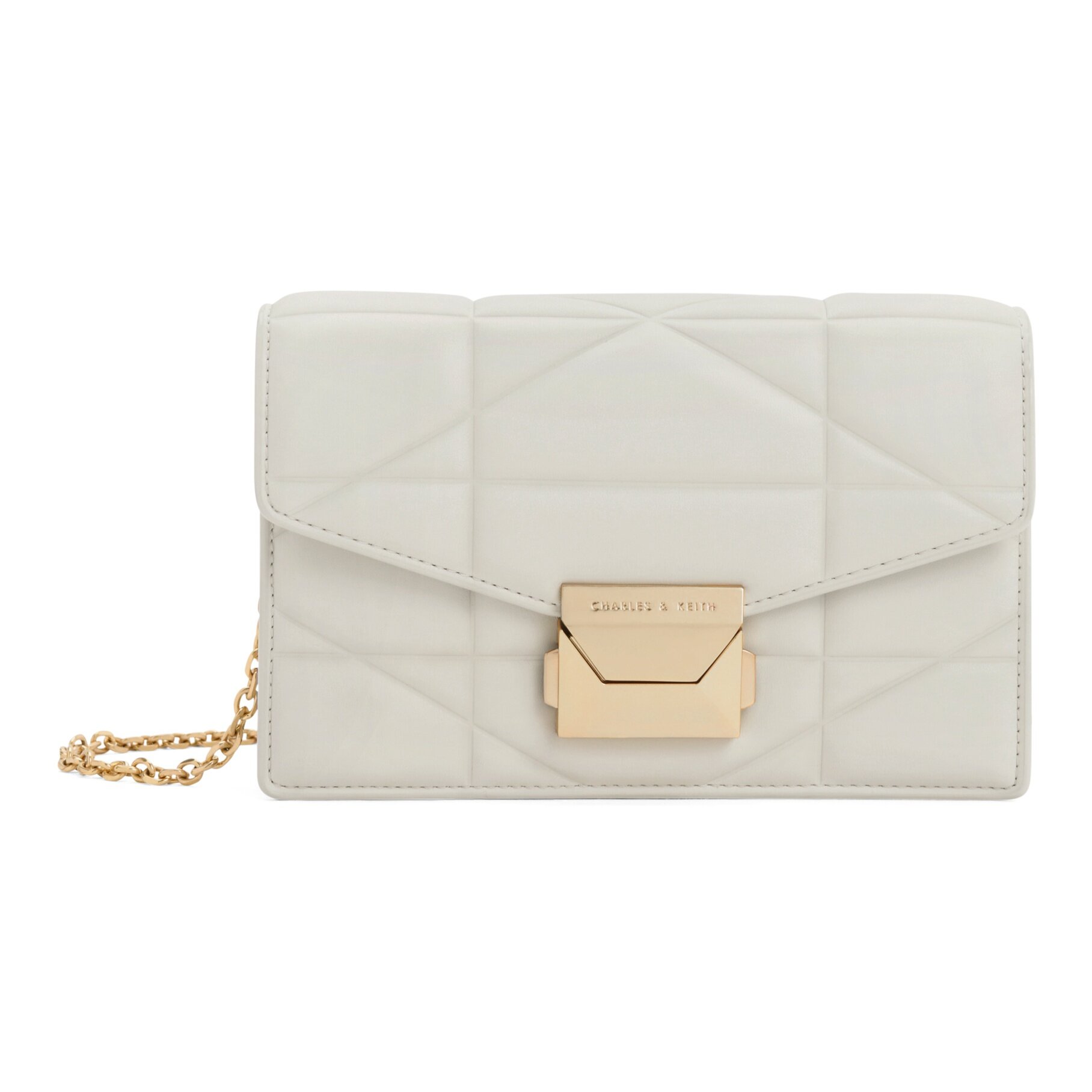 Сумка CHARLES & KEITH, белый,