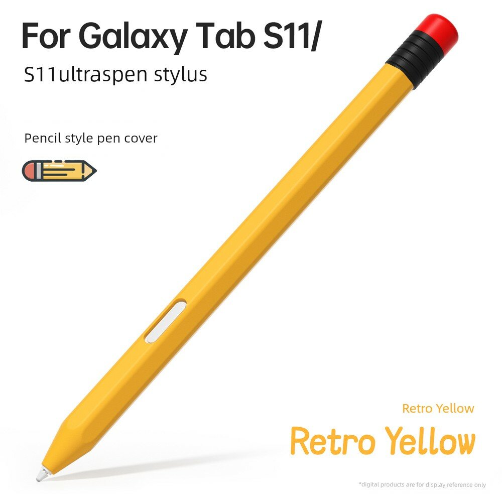 Чехол для стилуса, совместимый с планшетами SAMSUNG Galaxy Tab S11/S10/S9/S8/S7+, силиконовый защитный чехол для S10