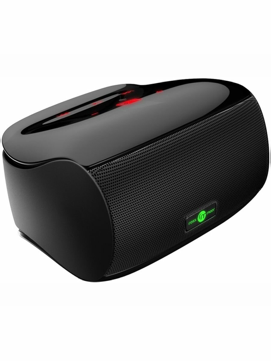 Беспроводная колонка Ross&Moor MiniBoom Bluetooth черная Мощность 6W Стерео Сенсорные кнопки управления (ES050)