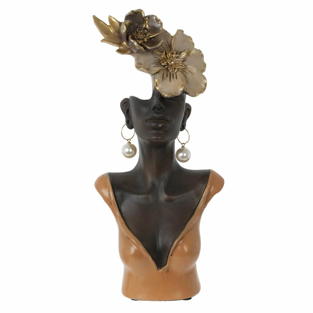 Фигурка декоративная "Африканка", L11 W5 H25 см