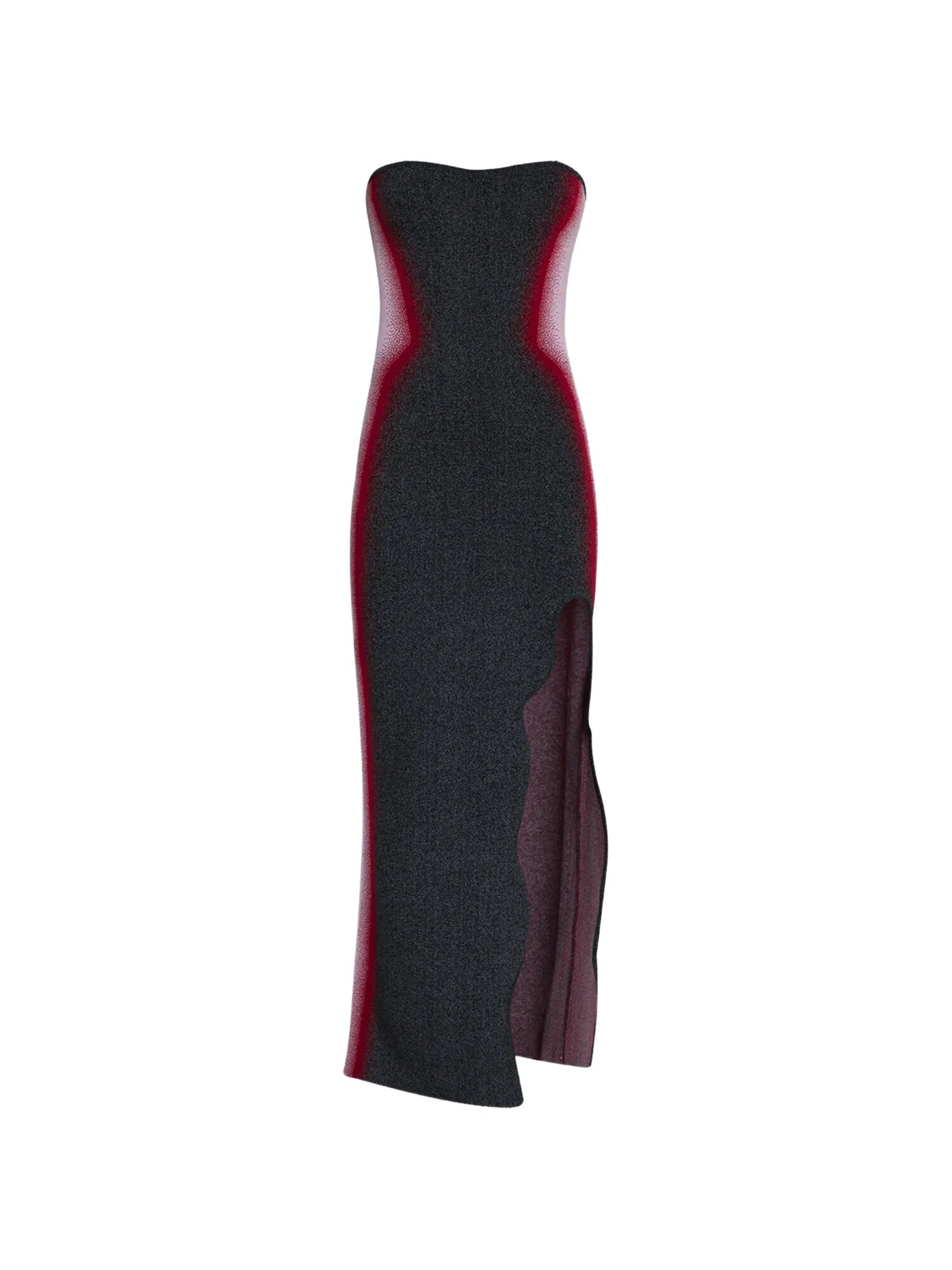 Платье V-neck midi dress