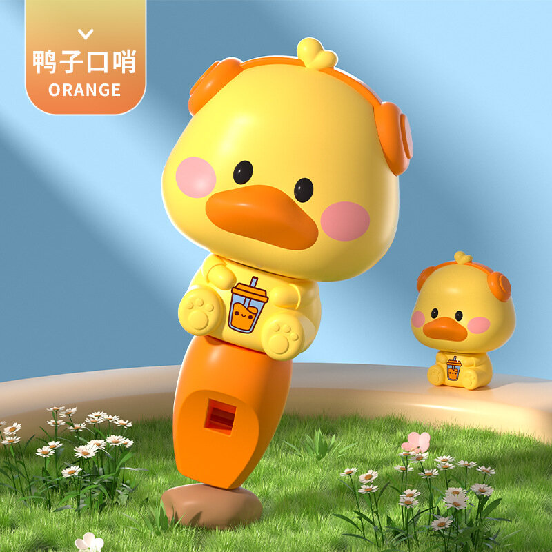 Свисток Детская игрушка для младенцев Специальный свисток динозавра Мультяшный духовой инструмент Маленькая труба Губная гармошка