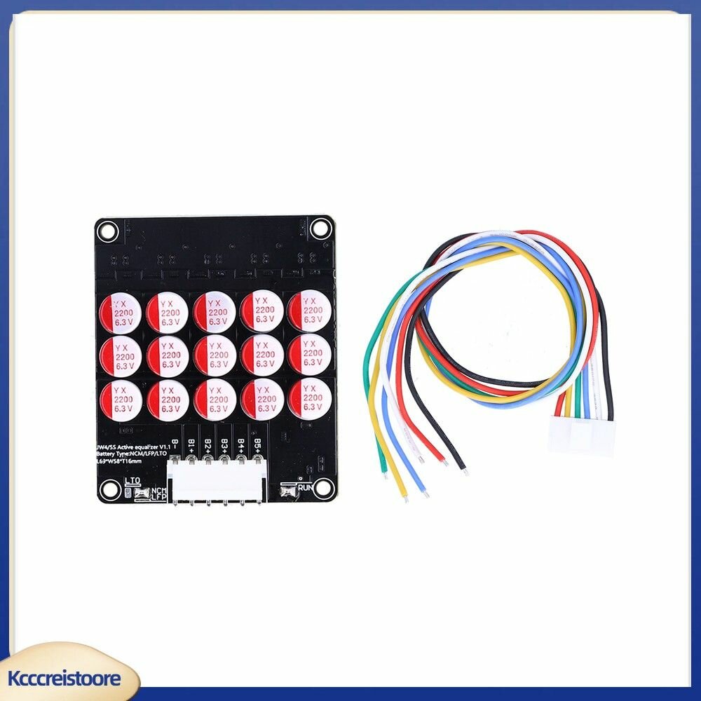 Активный балансир-эквалайзер для аккумуляторов NCM/LFP/LTO, 5S