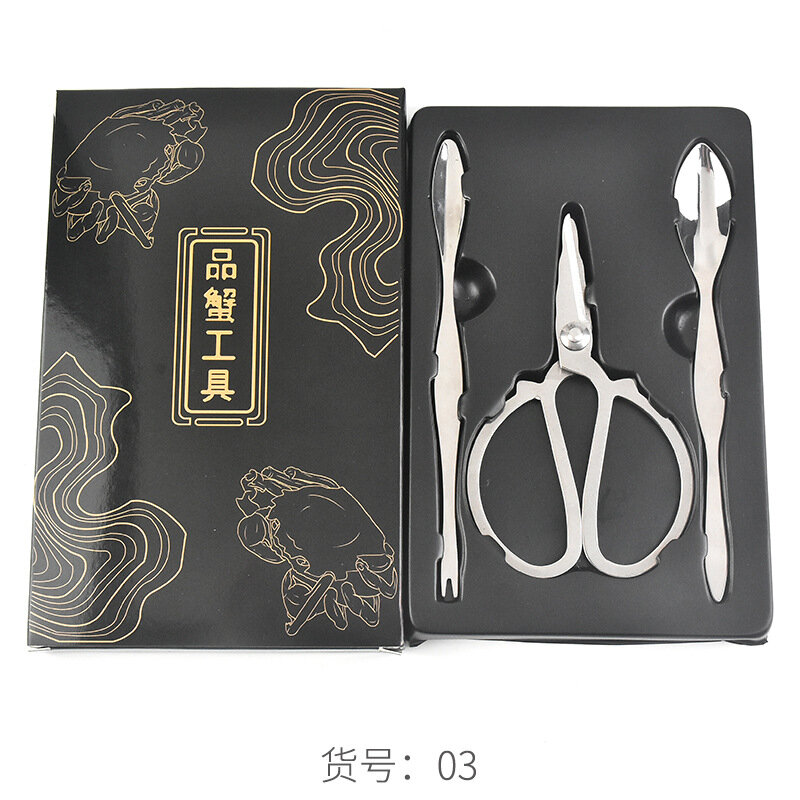 Краб инструменты из нержавеющей стали краб восемь штук краб костюм Краб Ложка Вилка крабы плоскогубцы ножницы волосатые