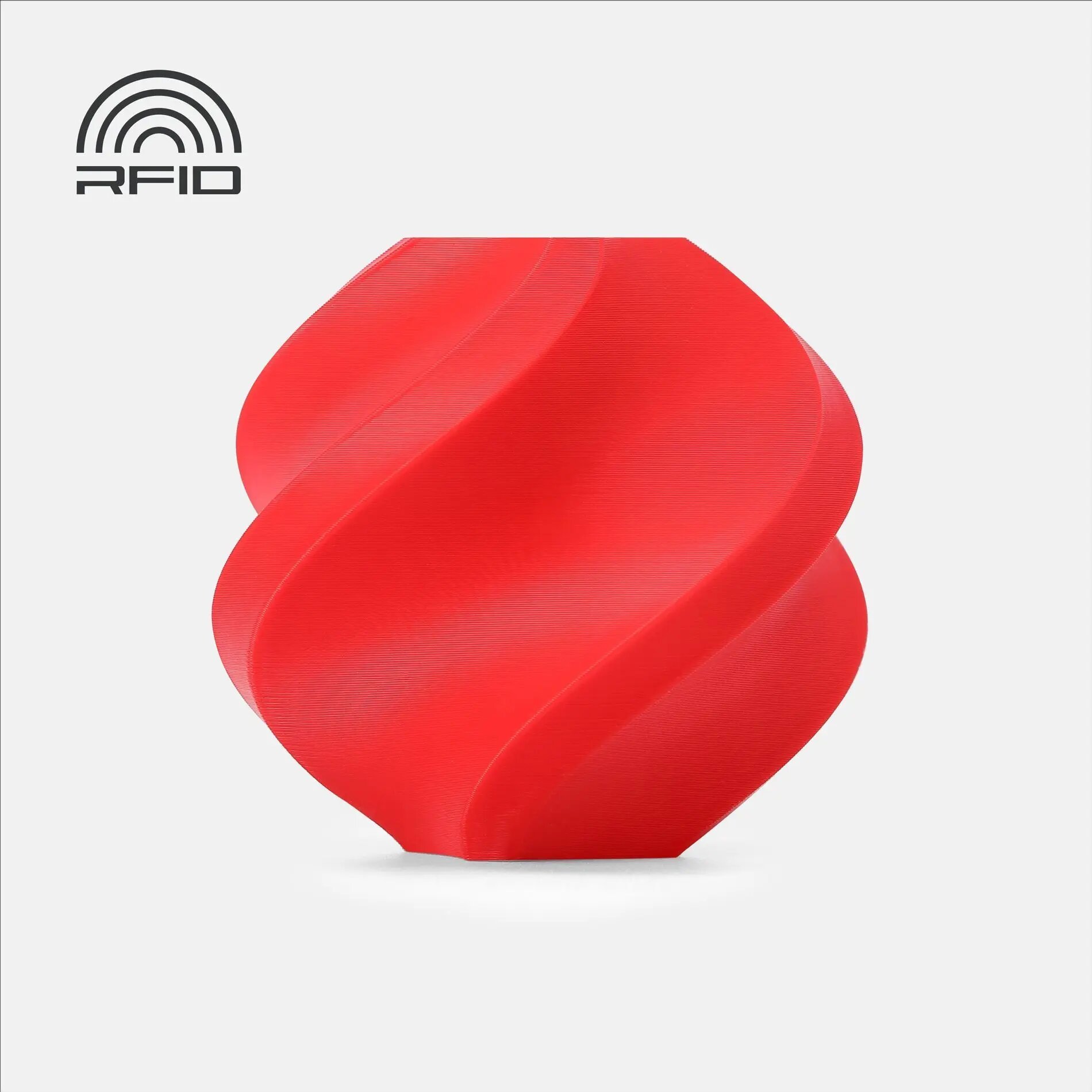 Bambu Lab PETG HF нить для 3D-печати 1 кг Red With Spool