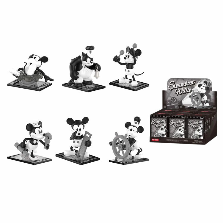 Фигурки унисекс POP MART Disney Willie The Boat Collection, 6 шт.