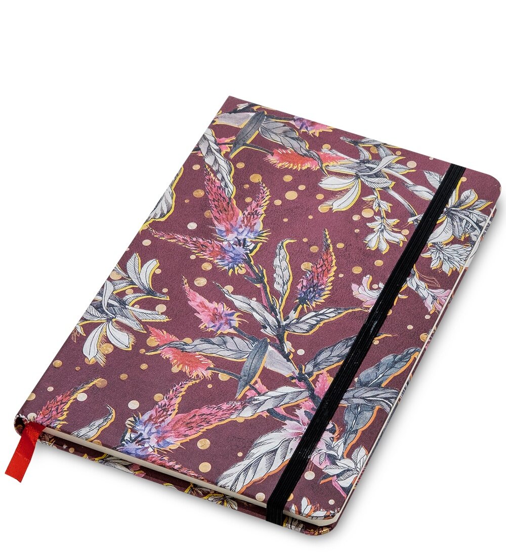 BM-06/3 Блокнот сред. 'Весенние цветы' (3D твердая обложка)