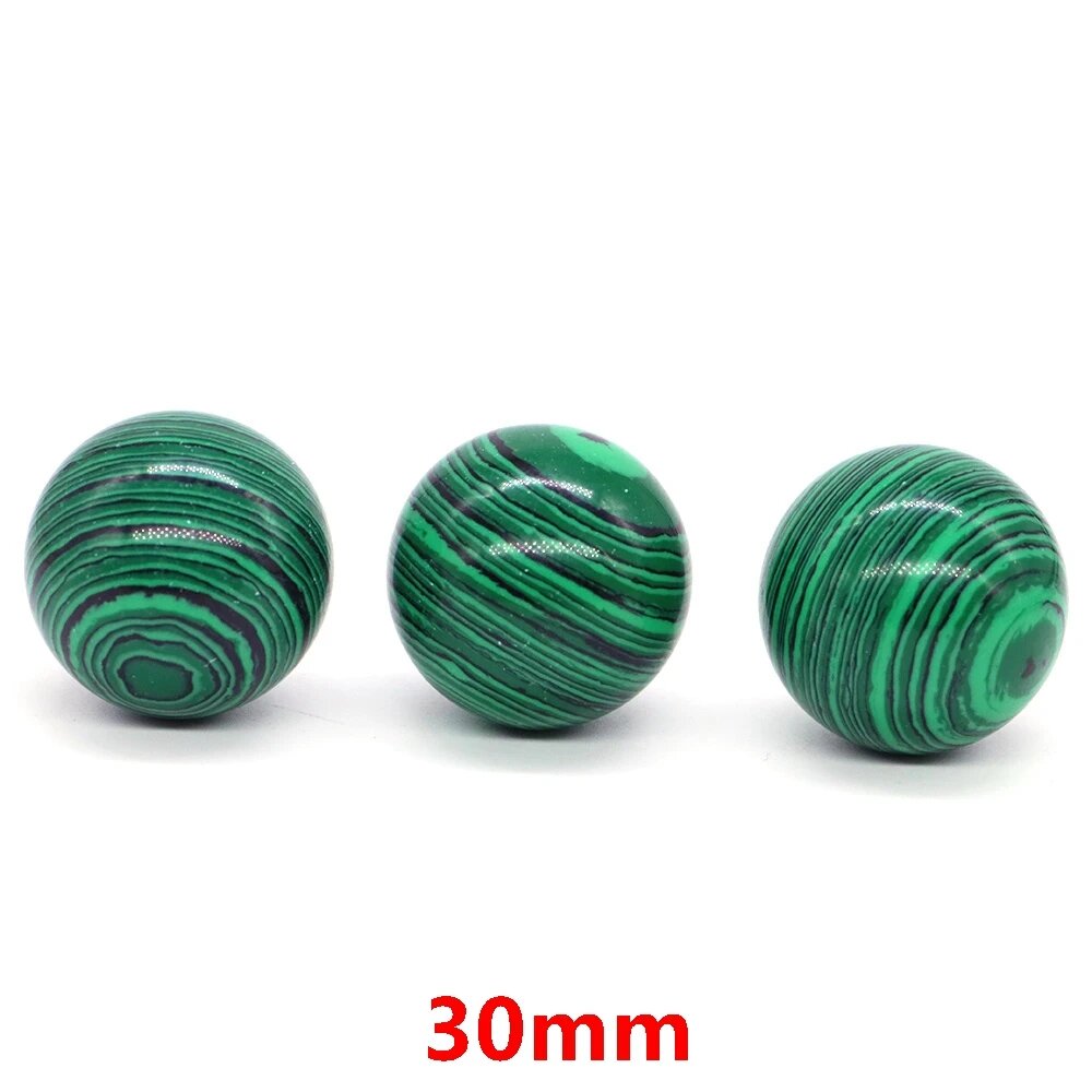 16 мм 18 мм 20 мм 25 мм 30 мм 40 мм Шарики Малахит Бирюзовый Srone Сфера Рейки Исцеление Минеральный Образец Глобус Чакра Домашний Декор Подарок