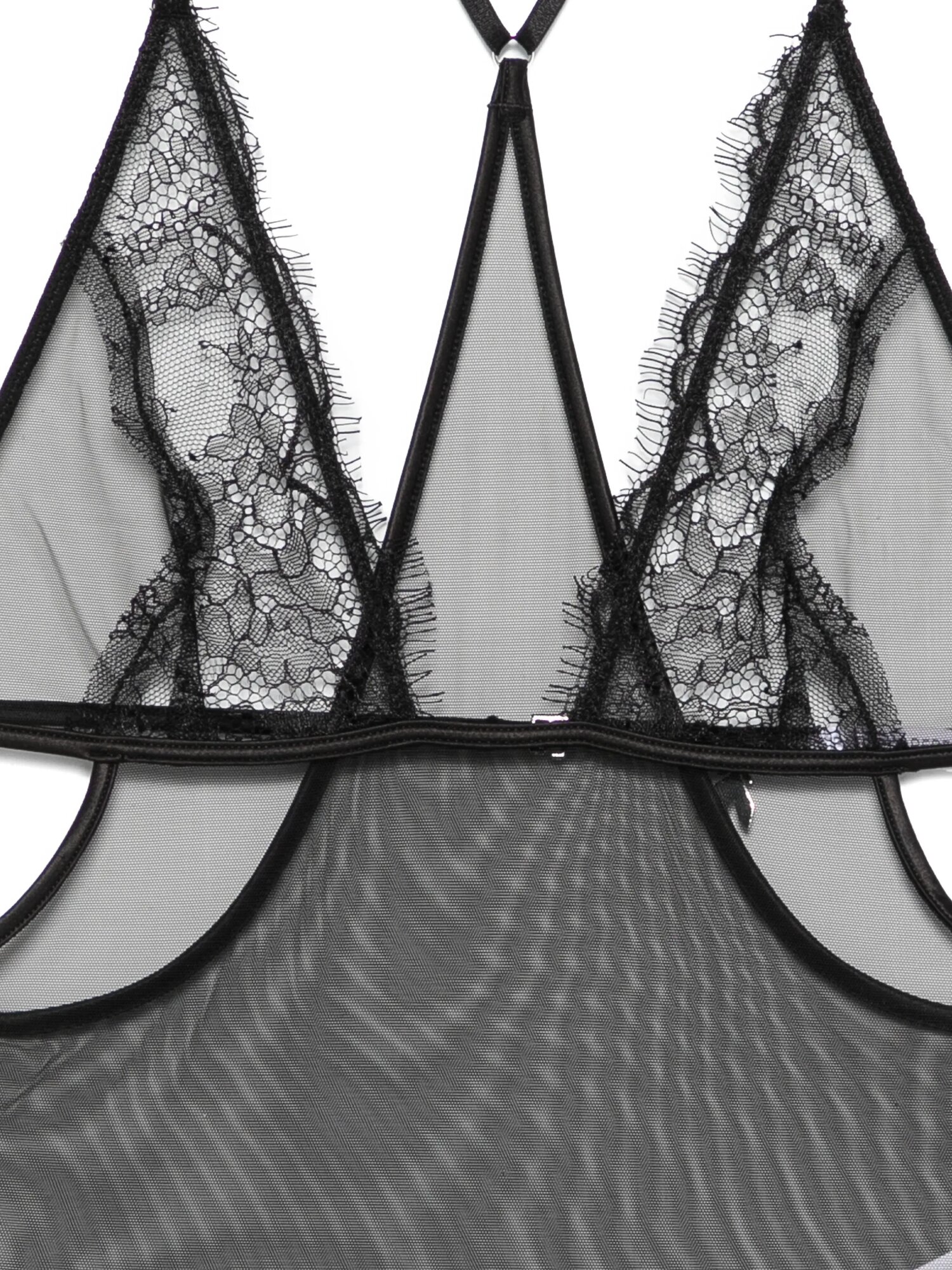 Боди бельевое PATRIZIA PEPE Lace bodysuit, размер 40 — фото 1