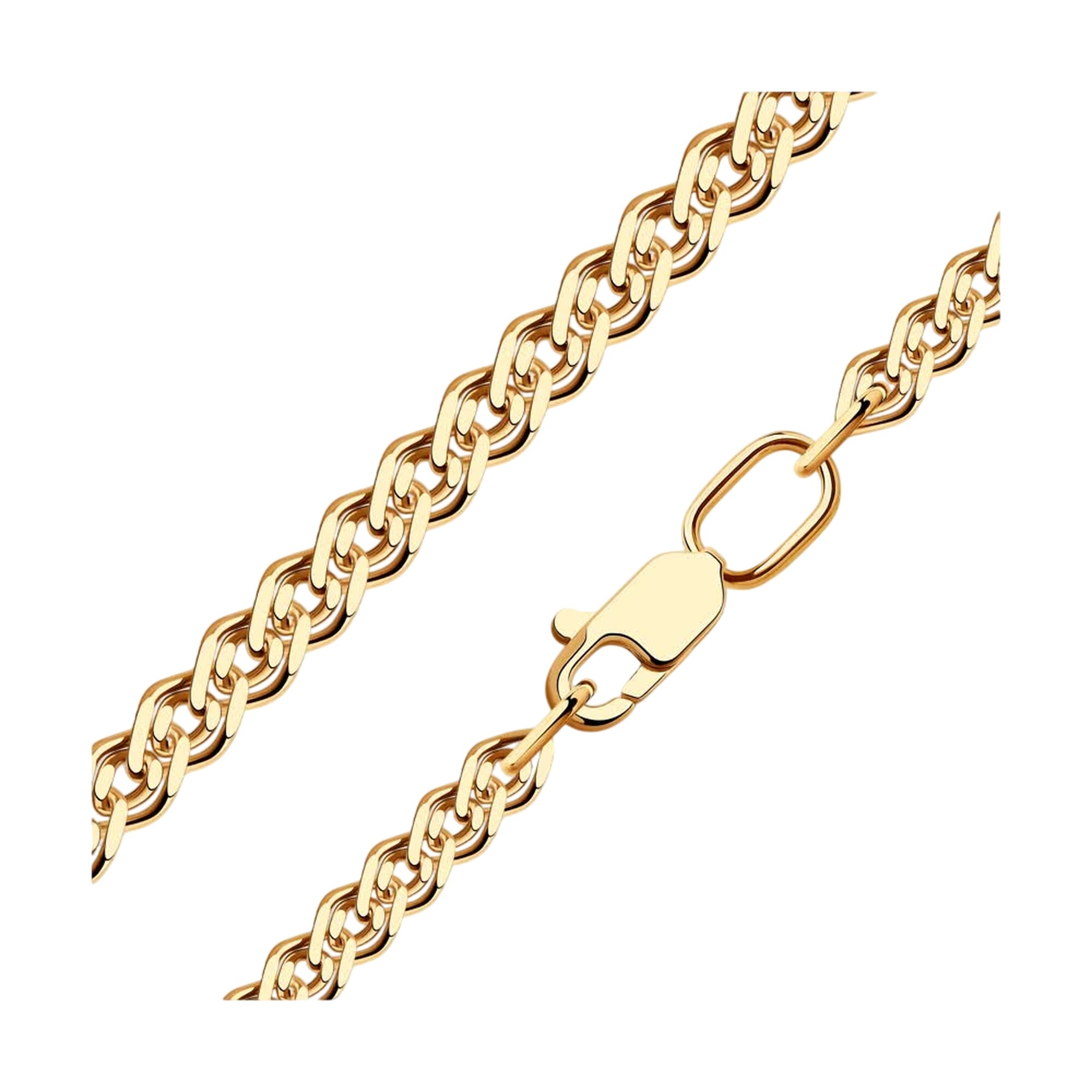 Цепь красное золото, 585 проба