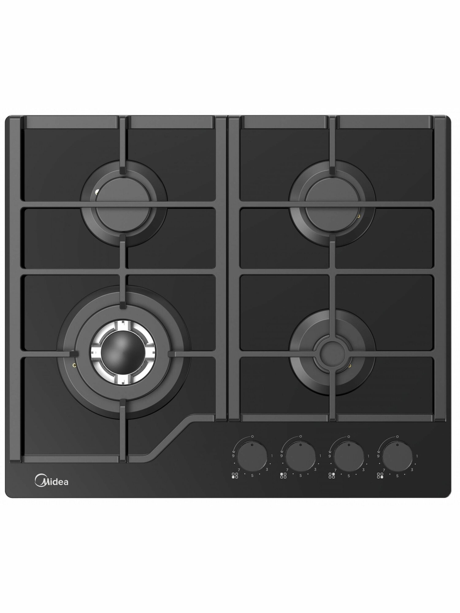 Встраиваемая газовая панель MIDEA MG693TGB