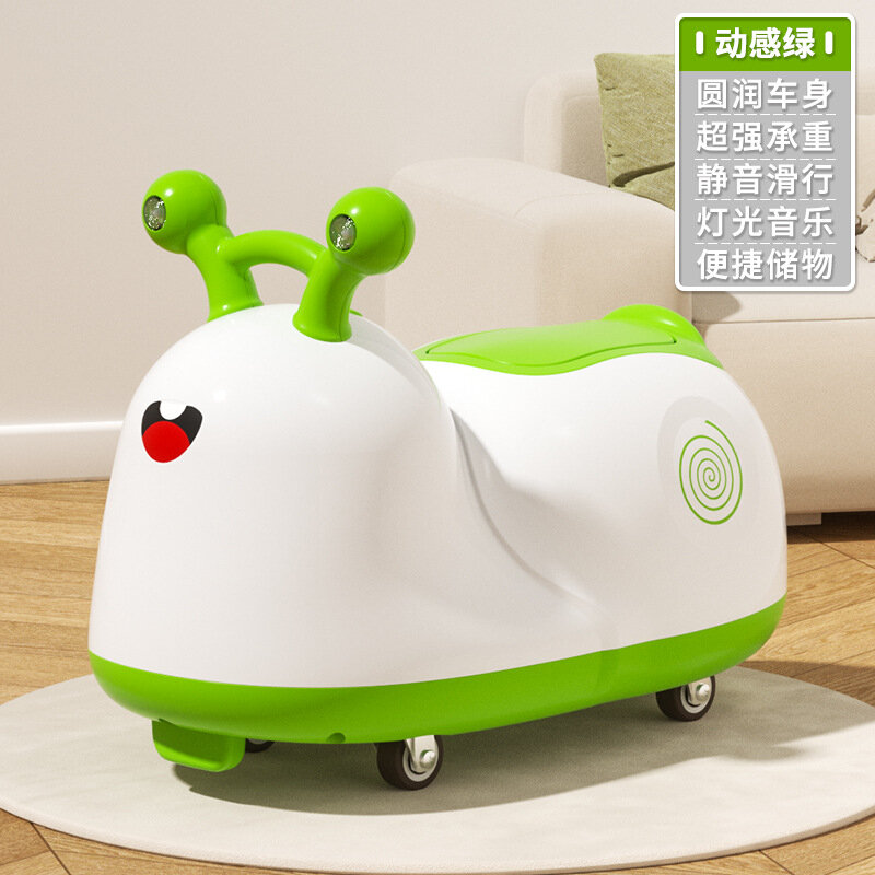 Машинка Twist для детей 1-3 лет, бесшумная машинка с колесами, игрушка против опрокидывания для детей одного года