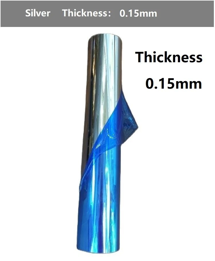 Светоотражающая пленка Yemingduo серебристого цвета 60cmx150cm