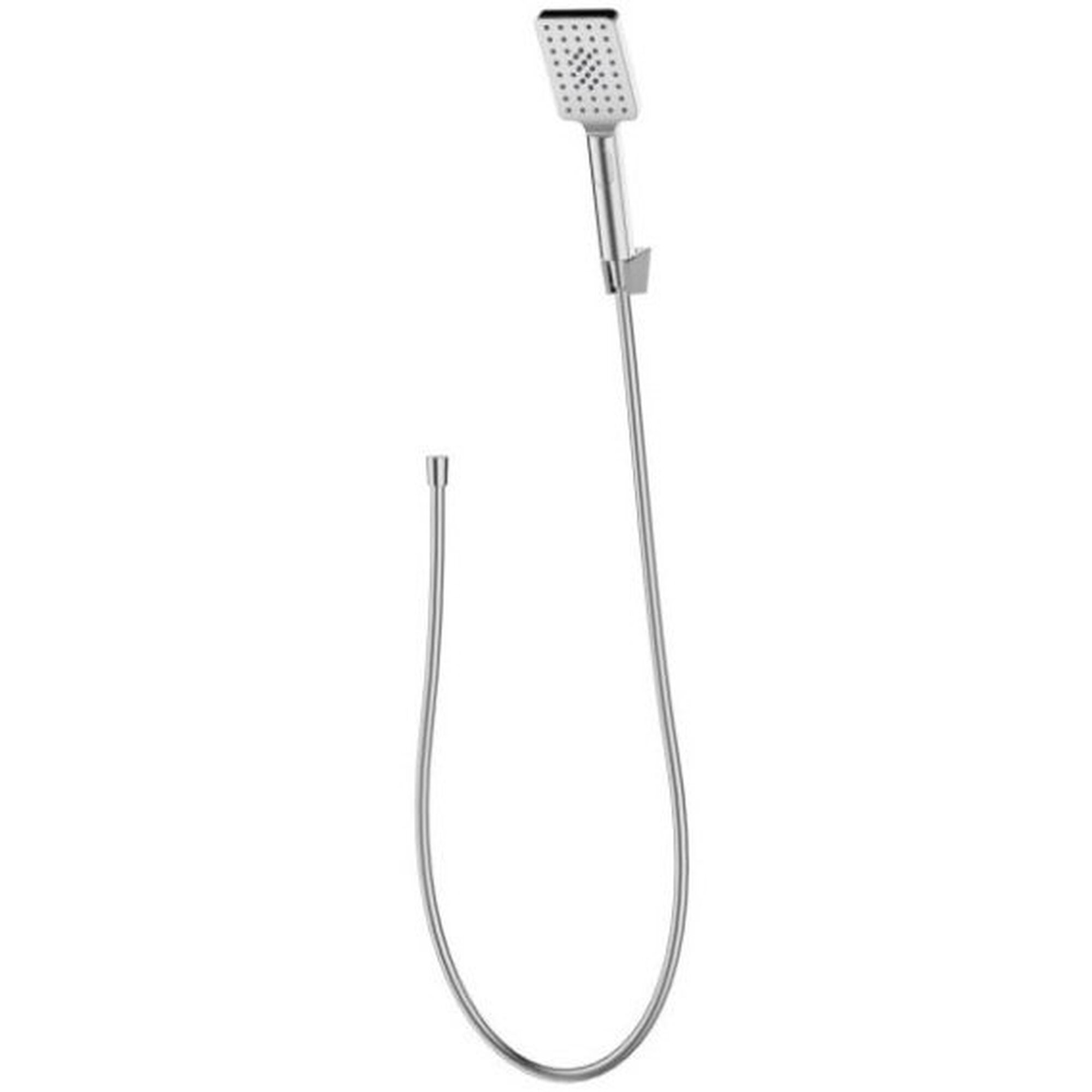Ручной душ со шлангом и держателем BelBagno Luce, хром, LUC-DFS-CRM