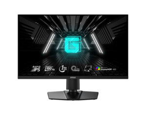 Монитор MSI Монитор MSI G274QPF E2 27" 16:9 WQHD(2560x1440) Rapid IPS Flat, DisplayHDR 400, 1ms, 1000:1, 100M:1, 400nits, 178/178, 2xHDMI 2.0b, DP 1.4a, USB-C, Tilt, Swivel, Height, Pivot, VESA,180Hz, Black,1y w-ty