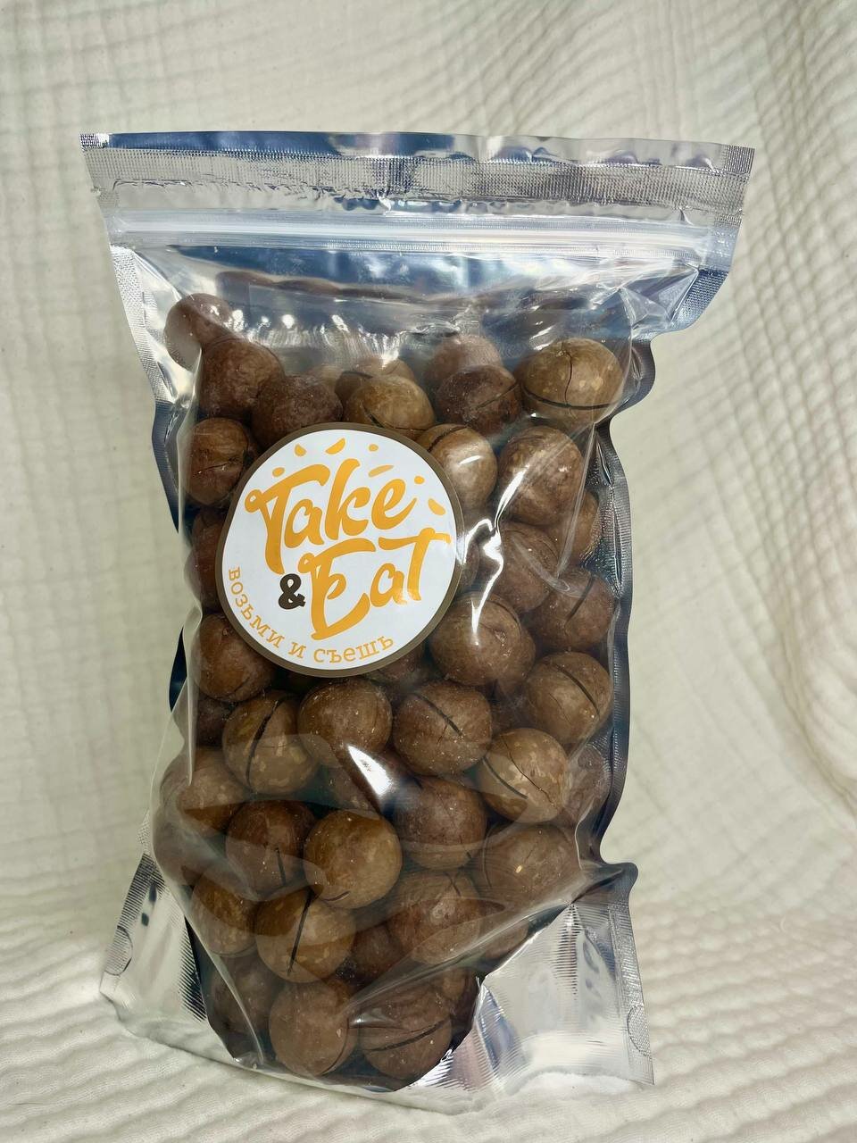 Макадамия в скорлупе. Отборный. Ключ в комплекте. Возьми и съешь! 1кг