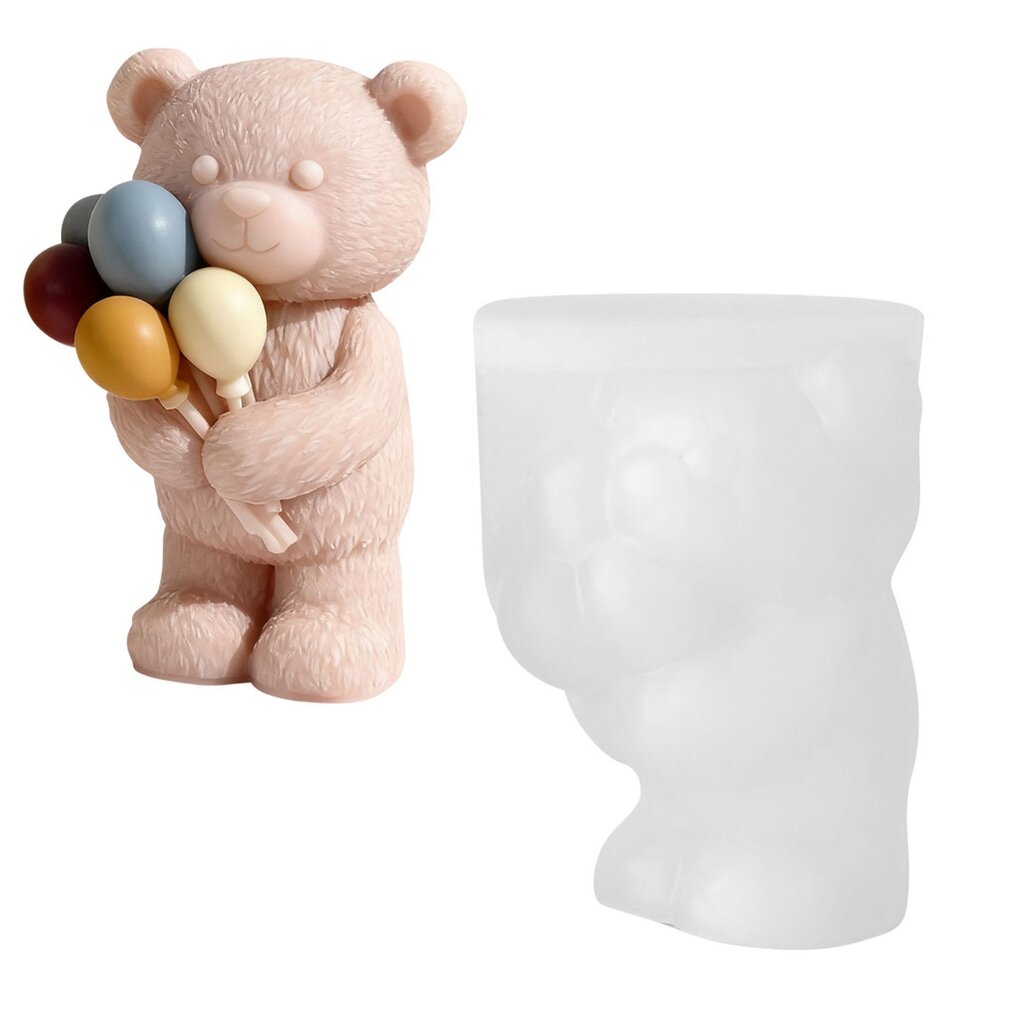 Еда Класс Силиконовые Формы Шар Медведь Форма Для Мыла Шоколада Свечей Ремесло