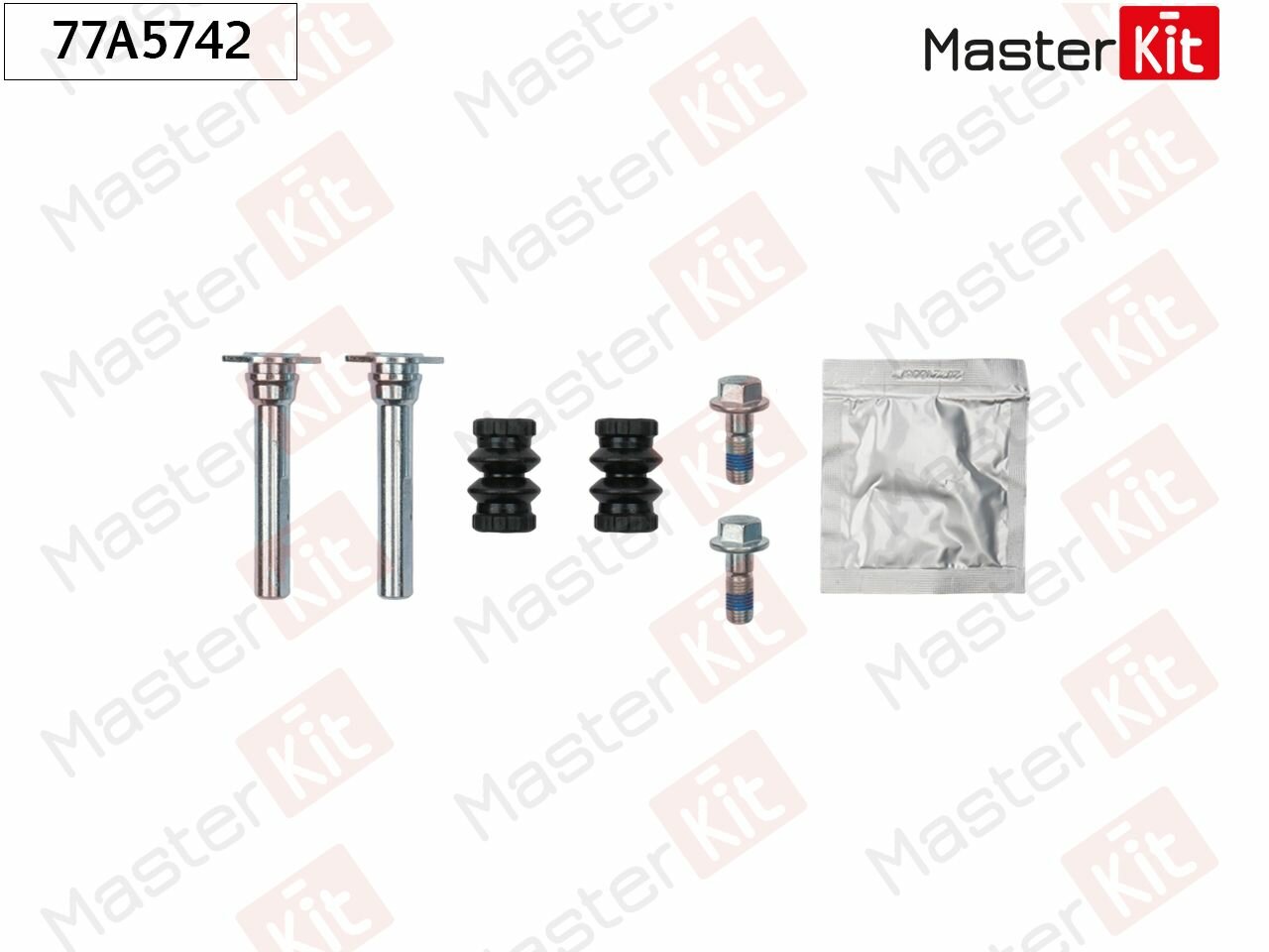 Комплект направляющих тормозного суппорта Renault TRAFIC II Фургон FL 2001 - MasterKit 77A5742
