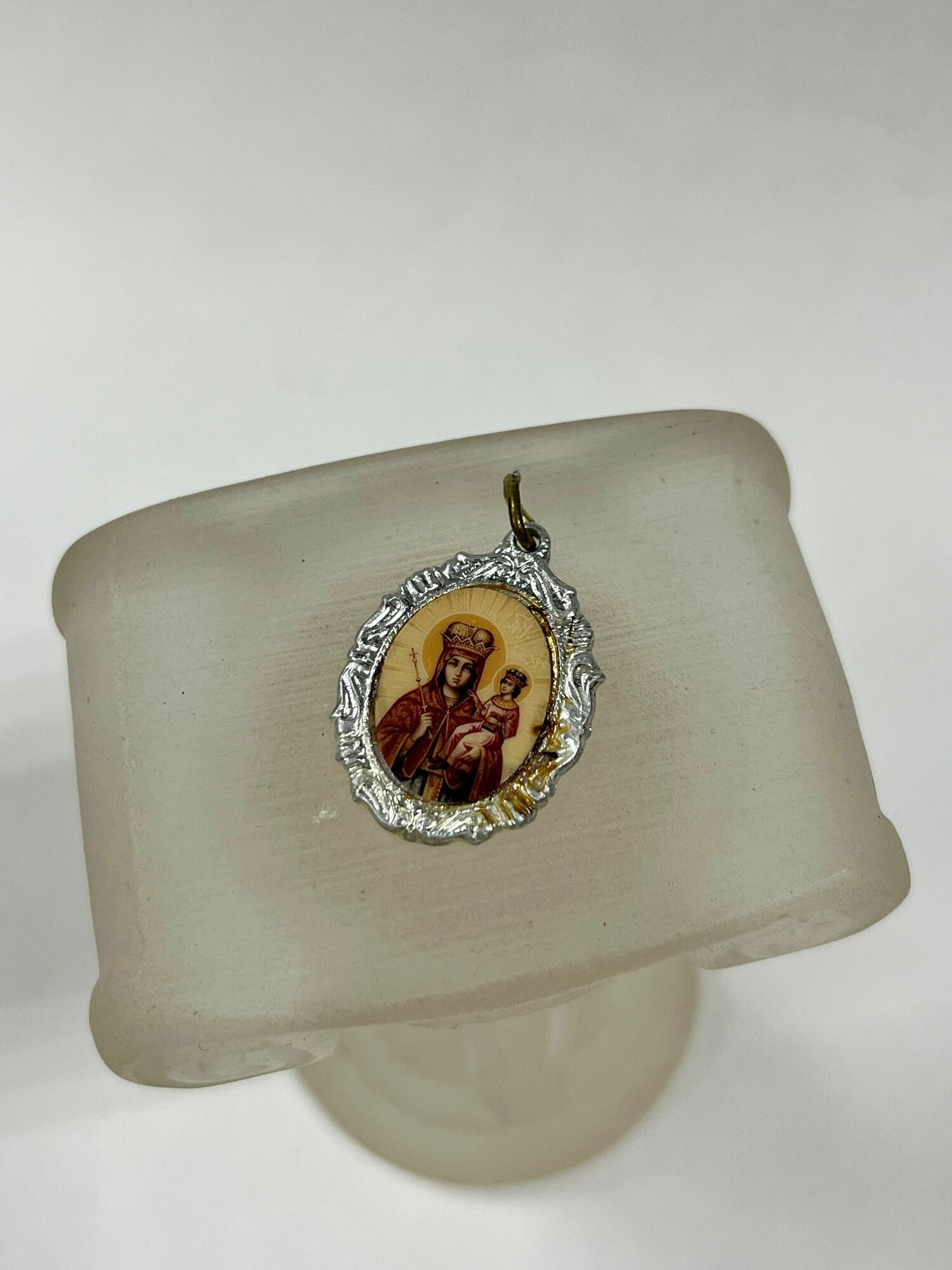 Винтажный кулон, подвеска для колье, икона