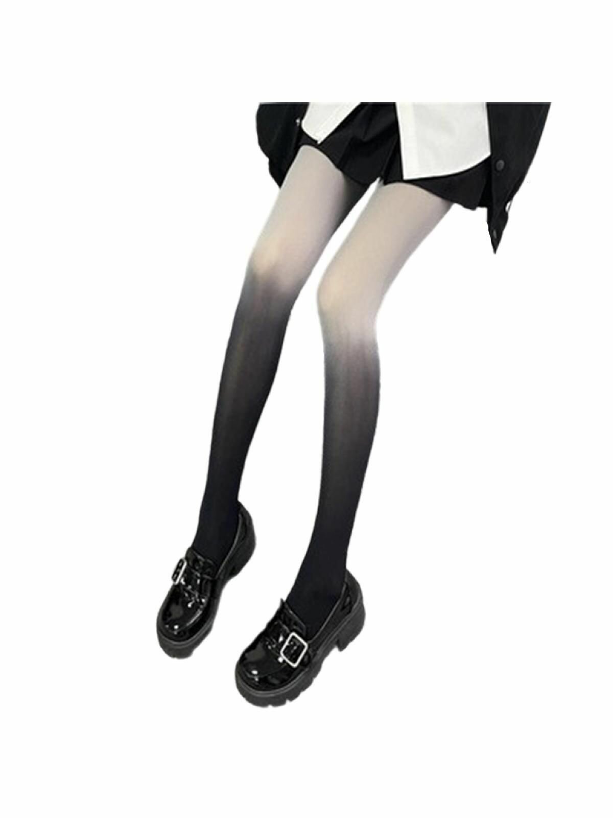 Женские утягивающие колготки, Бархатный верх и блузка