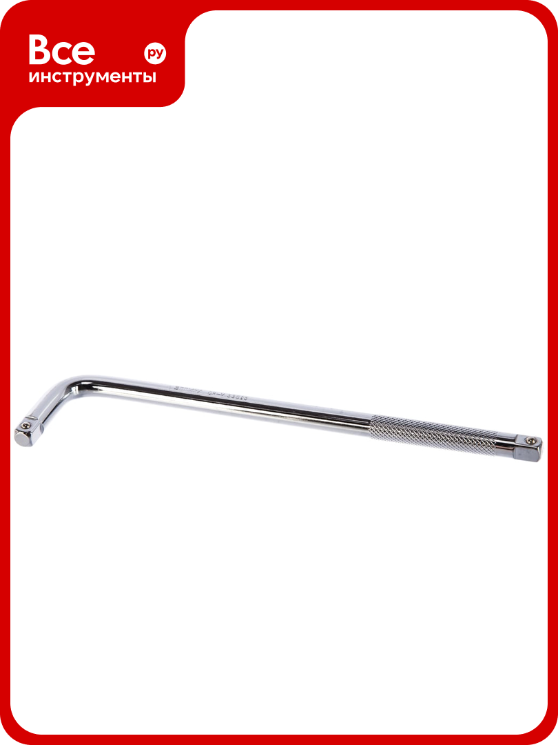 Вороток Эврика 3/8DR Г-образный 250мм ER-53825 940313