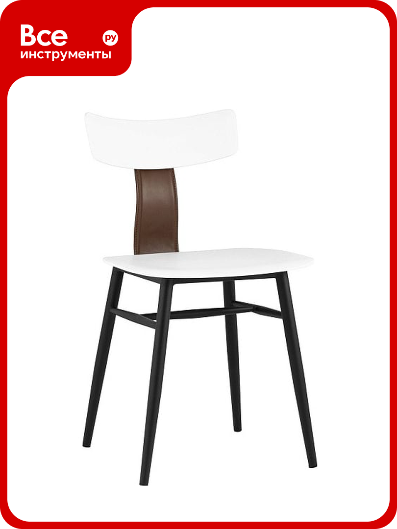 Обеденный стул для кухни Стул Груп ANT пластиковый, белый 8333 white