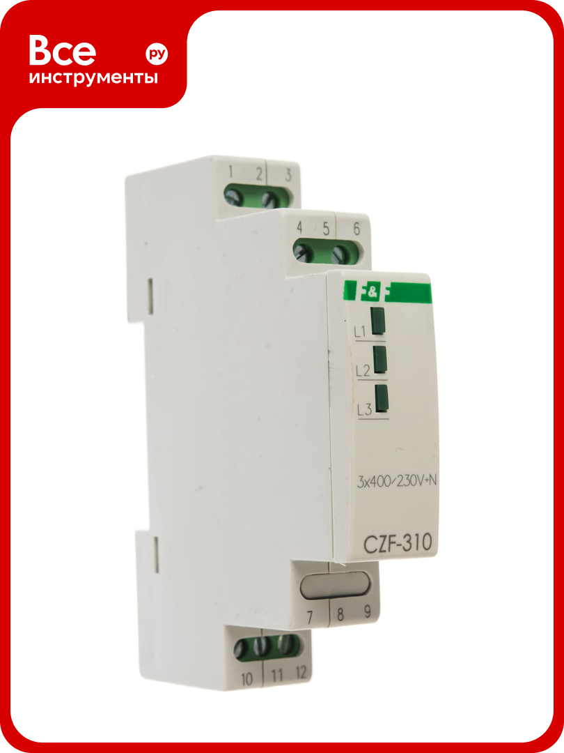 Автомат защиты электродвигателей F&F CZF-310 EA04.001.005