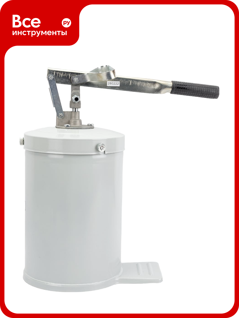 Ручной переносной масляный насос LUBEWORKS, резервуар, для подачи масла в автосервисных системах