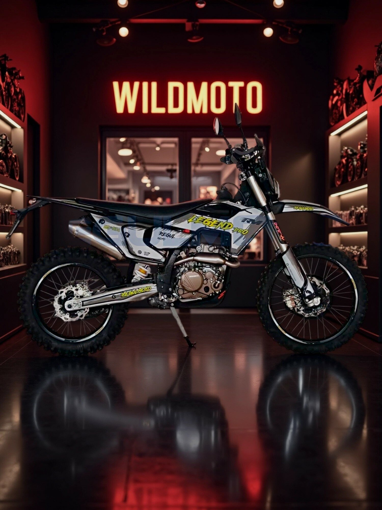 Мотоцикл Regulmoto LEGEND PRO с ✅ПТС ❗29 л. с, двигатель Loncin YBS300