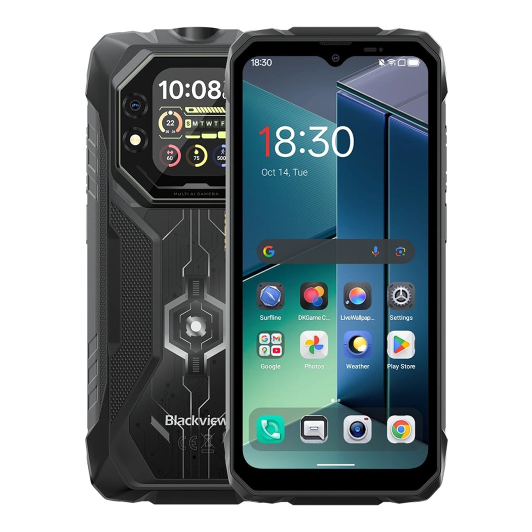 Смартфон Blackview ROCK 1 Pro, 8/256 ГБ, 15000 мАч, IP69K, черный